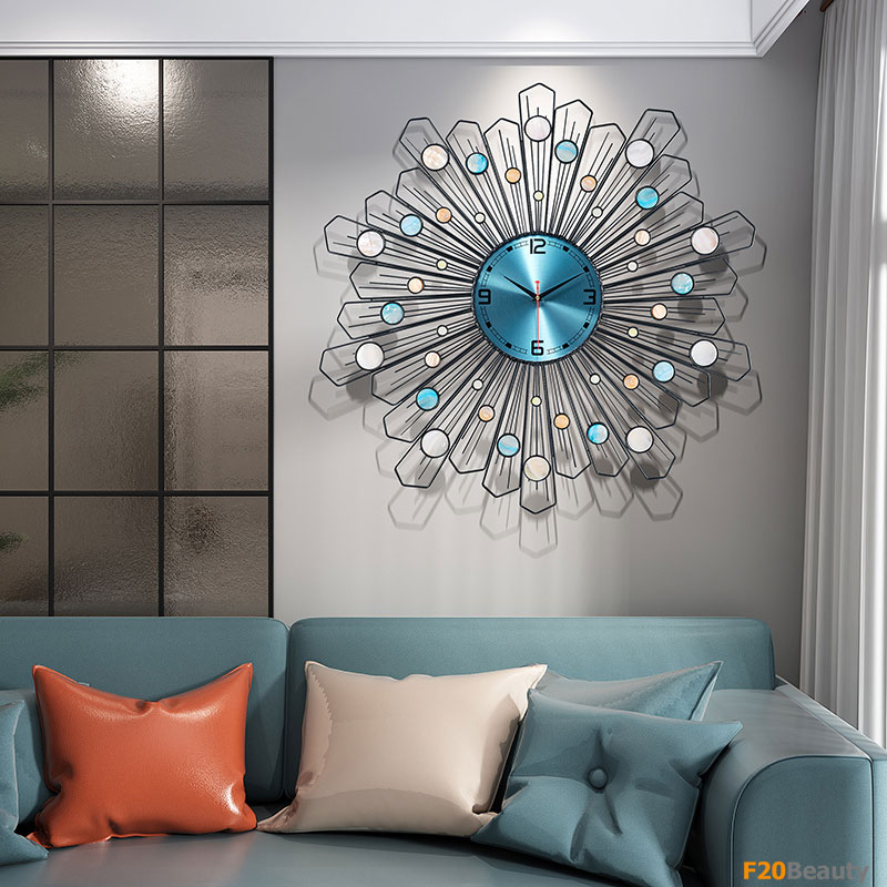 Đồng hồ treo tường cao cấp Grumpy Star - cá tính