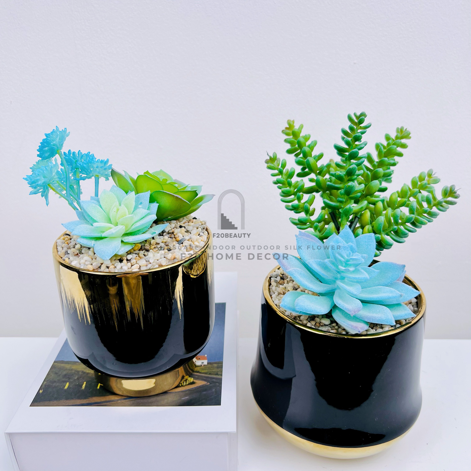 Chậu cây cảnh giả nhỏ để bàn đẹp, độc, lạ tại TPHCM