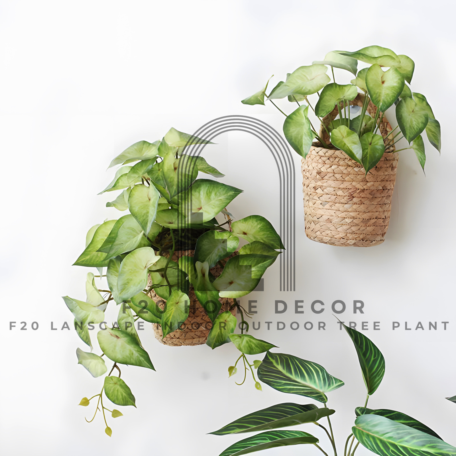 Cành cây rủ lớn giả nhiều mẫu - Không gian sang trọng mát mẻ