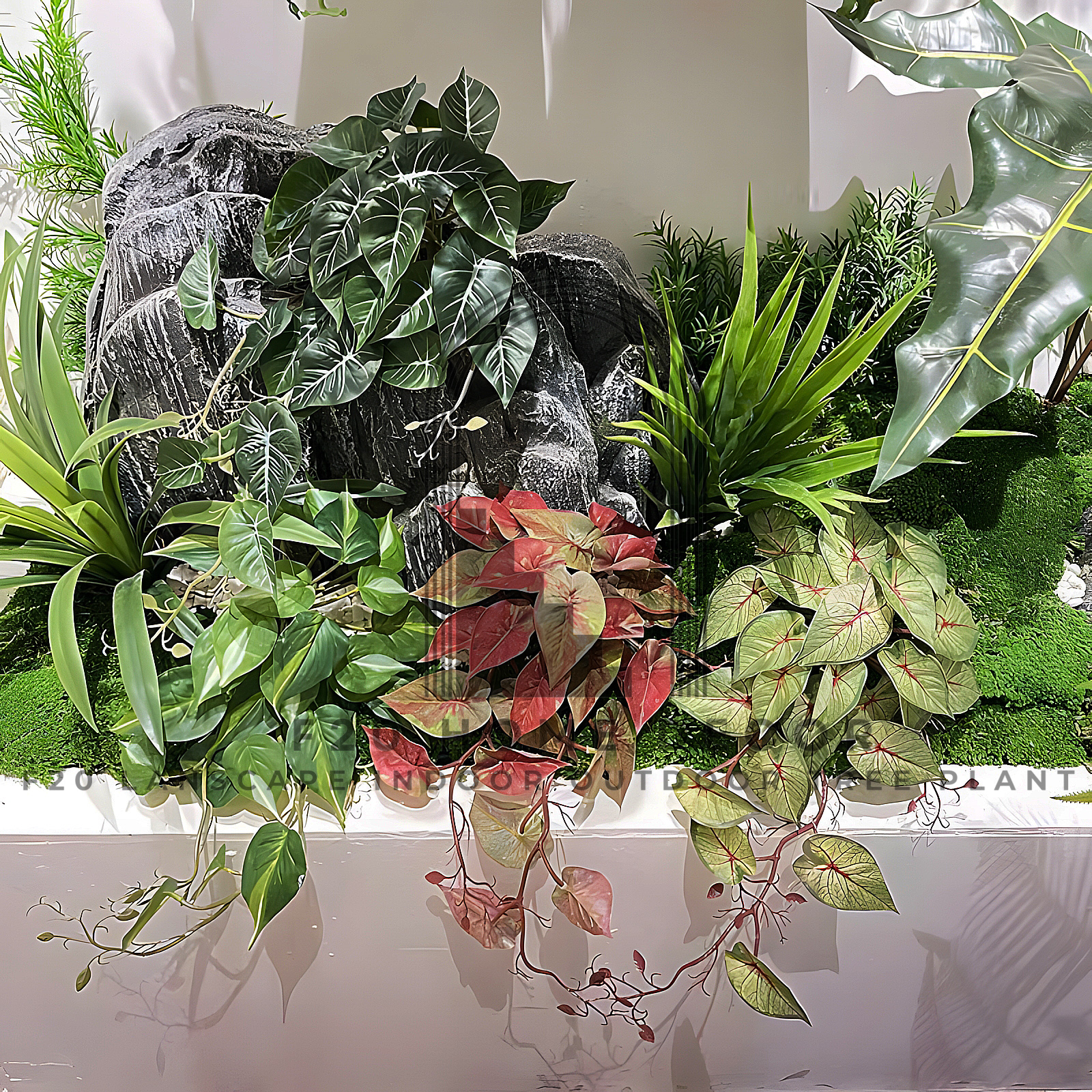 Cành cây rủ lớn giả nhiều mẫu - Không gian sang trọng mát mẻ